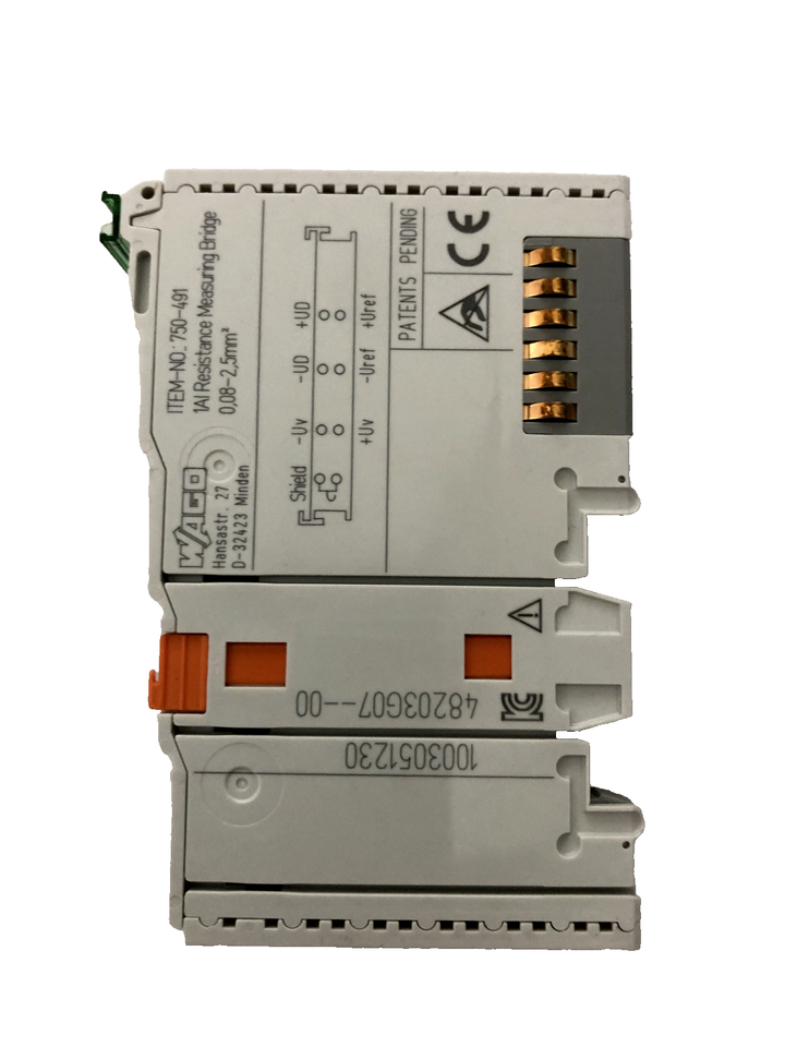 WAGO 750-491 1-channel analog input; Resistor bridges (strain gauge) | eBay