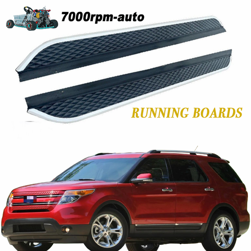 2PCS Running Boards Fits For Ford Explorer 2011-2015 Side Step Nerf Bar ...