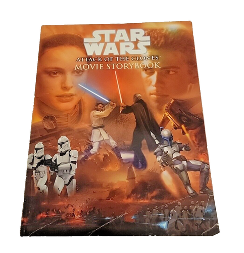Star Wars attack of the clones Movie Storybook | eBay