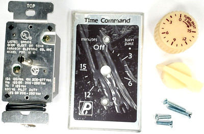 TIME COMMAND Spring Operated Electric Switch Timer 15 Minute Cycle ...