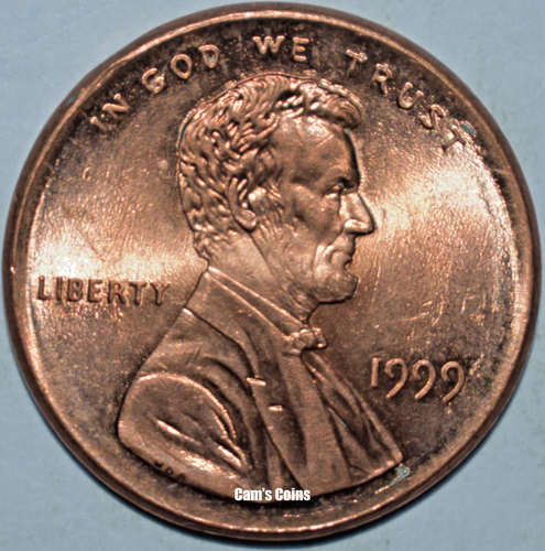 1999 P Lincoln Memorial Penny Doubled Die Obverse Broad Struck DDO ...