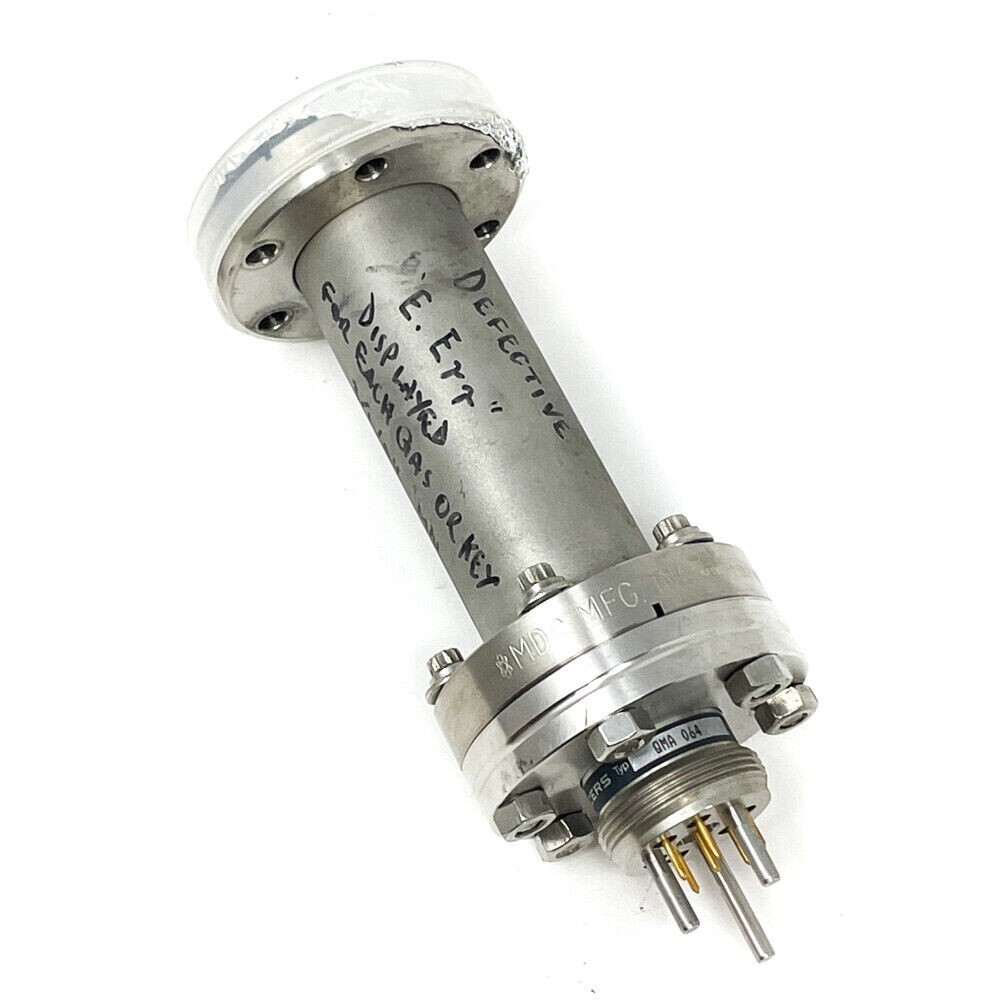 MDC Manufacturing Balzers 4306 QMA 064 BK-M01-750 2169 Vacuum Chamber ...