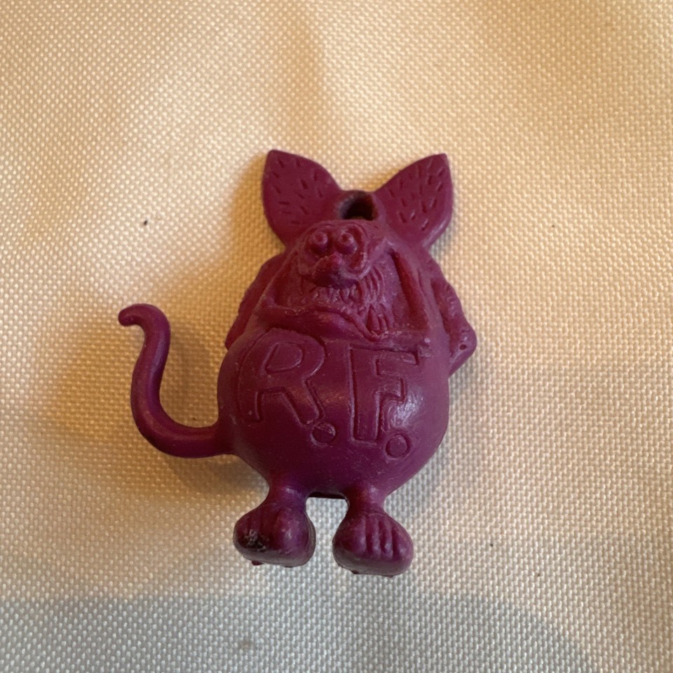 Vintage Rat Fink Figure Purple Gumball Charm Figure Ed Roth 1960s Toy ...
