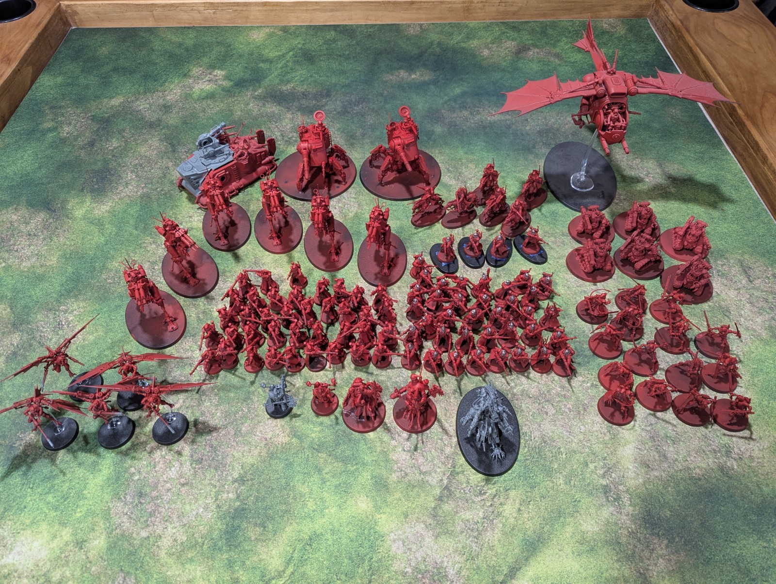 Ad Mech Army Assembled and Primed - Large 40k Adeptus Mechanicus army ...