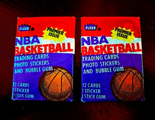 2 Factory Sealed, Unopened 1986 Fleer Premier Packs | eBay