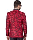 Slim Fit 1 Button Tuxedo Shawl Lapel Floral Jacket Dinner Blazer Coat ...