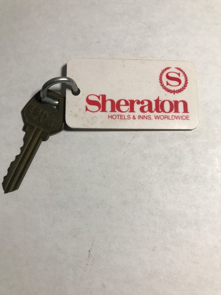 Sheraton Hotel Motel Room Key Fob & Key Orlando Florida #268 | eBay