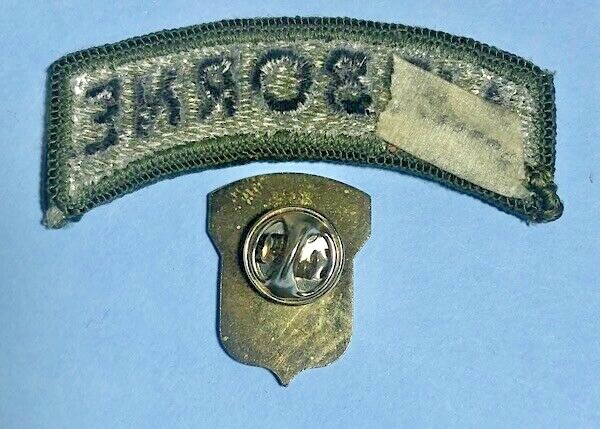 US ARMY 101st Airborne Eagle Pin & AIRBORNE Rocker Patch | eBay