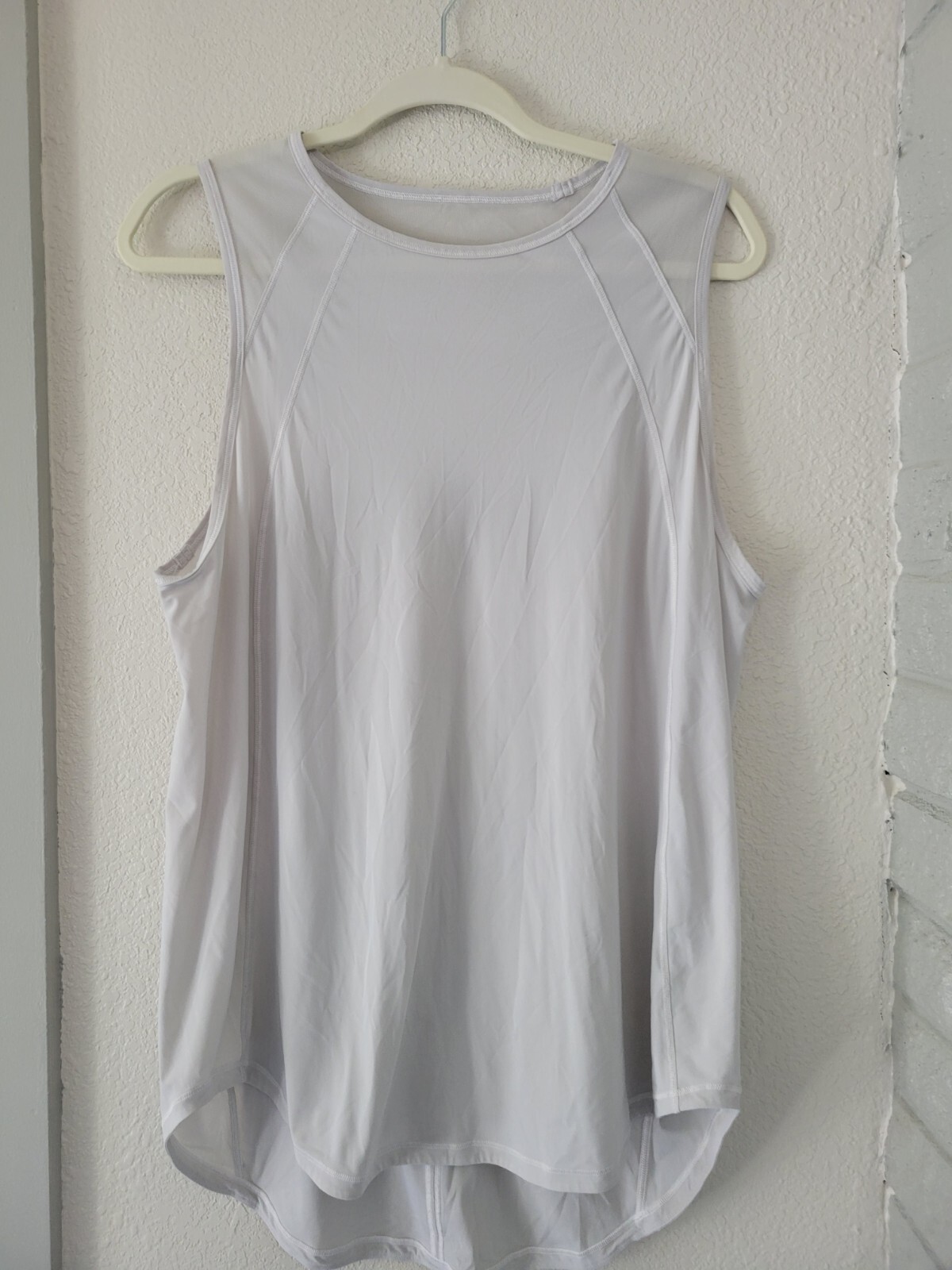 Lululemon Sculpt Tank Solar Off White Color Size 10 - Gem
