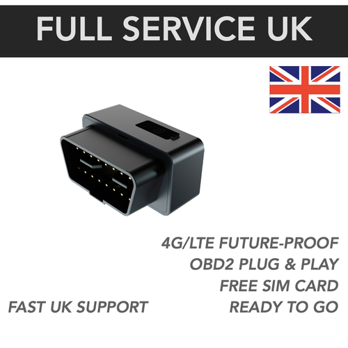 GPS Vehicle Tracker OBD II interface Car Lorry Van Coach Plug and Play ...