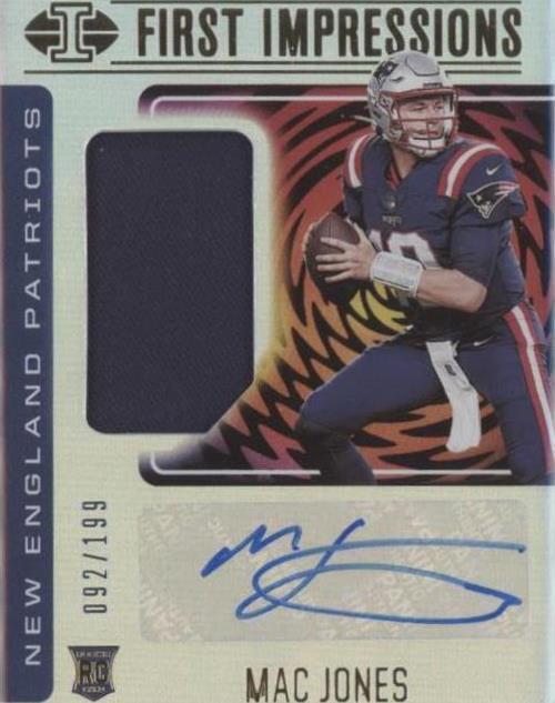 2021 Panini Illusions - First Impressions Autographed Memorabilia Mac ...