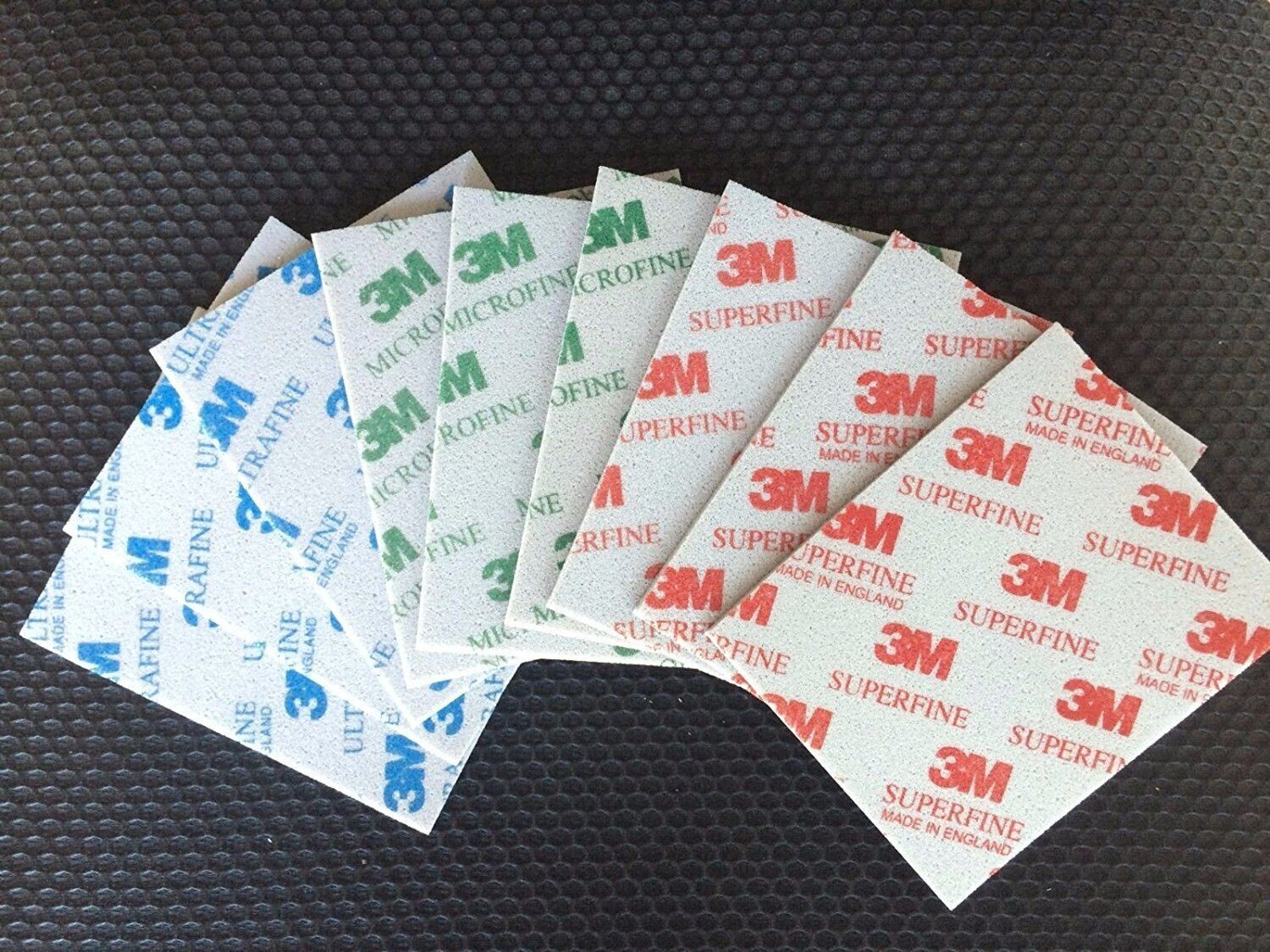 3M Sandpaper 2604 Fine Softback Sanding Sponge Paper Box Grade 320#-400 ...