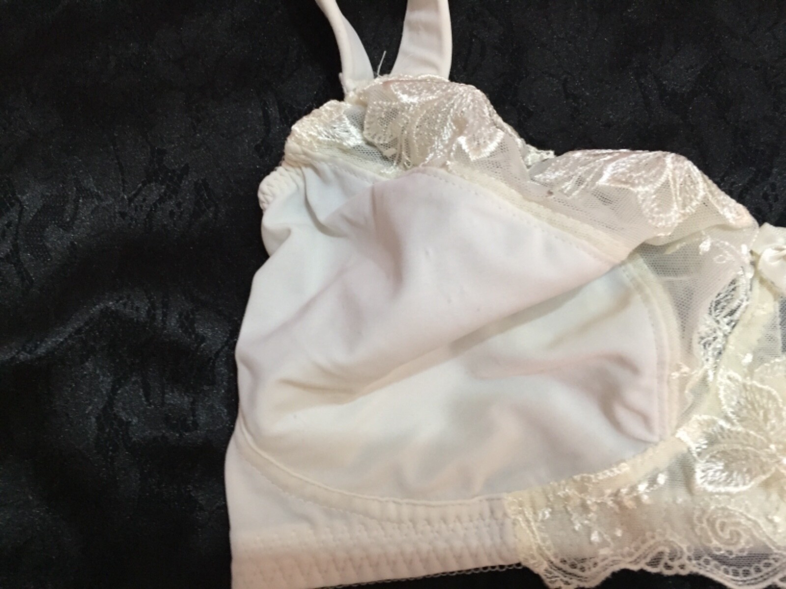 BPC SELECTION Bra size it 5dd us 38dd eu 85E Unpadded wireless ivory | eBay