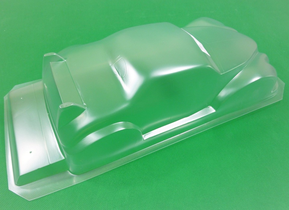 1:10 RC Clear Body Shell -Hot Rod GT + stickers for 190mm touring car ...