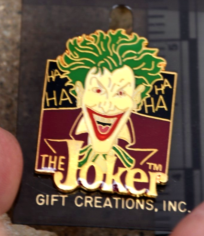 Joker Metal Enamel Pin from 1989 DC Comics Batman Original Gift ...