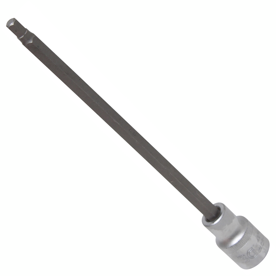 BGS - Allen Keys 5 - 12 mm x 200 mm Long Bit Sockets, 1/2 Drive - Multi ...
