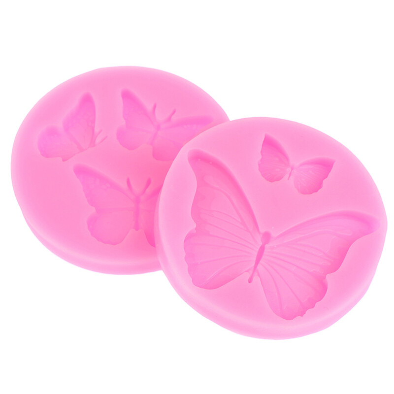 1Pc Butterfly Silicone Molds Mini Butterfly Cake Mold DIY Desserts ...