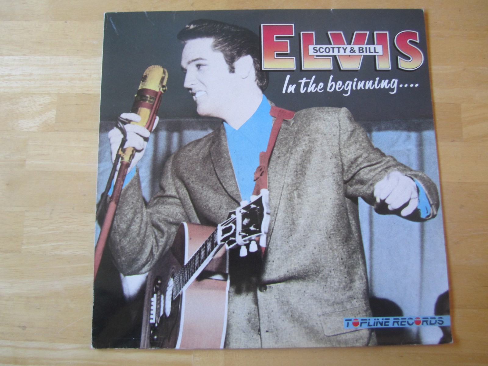 Elvis Presley LP: In The Beginning Elvis, Scotty & Bill TOPLINE Records ...