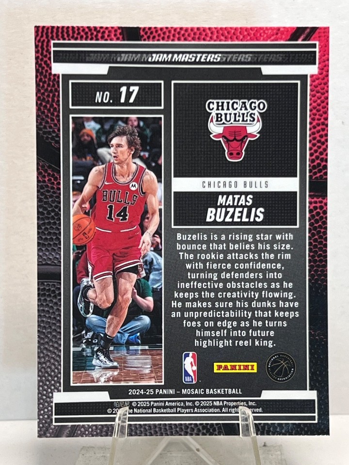 Matas Buzelis (2 card lot) Chicago Bulls Inserts Rookie | eBay
