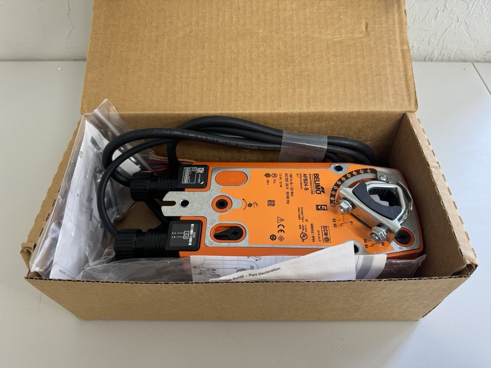 Belimo AFB24-S Damper Actuator AC/DC 24V - New Open Box | eBay