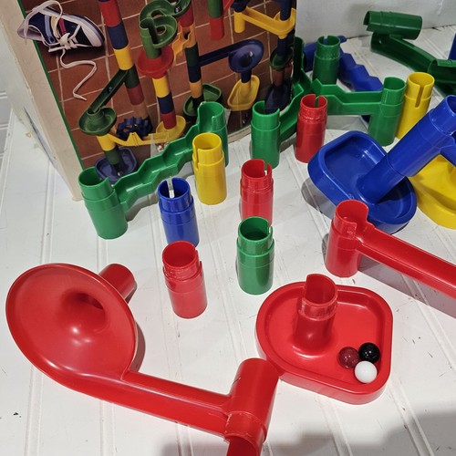 VINTAGE Marbleworks Discovery Toys No. 387 w/ Box Lots Of pieces ...