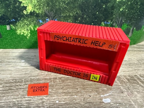 O Scale Psychiatric Help Booth - The Doctor is In - Fully Assembled ...