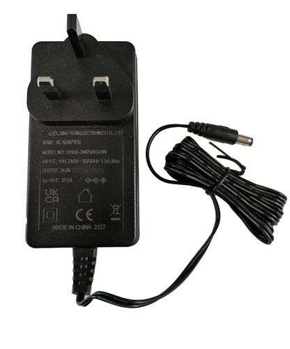 24V power supply adapter for Jebao RW-4 RW-8 RW-15 RW-20 wave pump UK ...