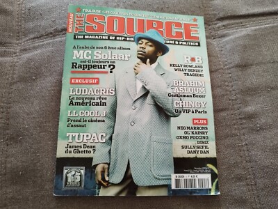 Magazine The Source France #3 Novembre 2003 Mc Solaar Ludacris Tupac | eBay