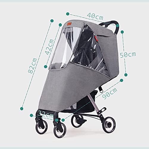 Stroller Rain Cover Universal Pram Buggy Rain Shield Waterproof ...