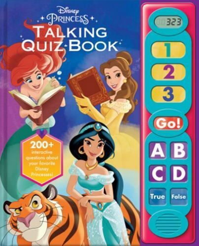 Disney Princess: Talking Quiz Sound Book by PI Kids (2020, Sound/Noisy ...