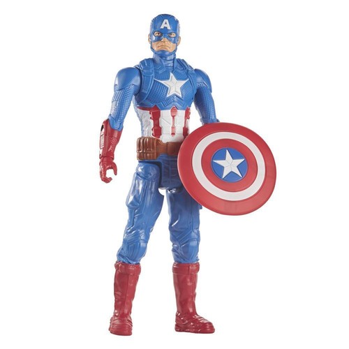 Marvel Avengers Titan Hero Series Captain America Action Figure, 12 ...