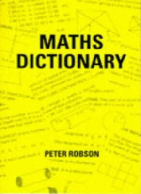 Maths Dictionary By Peter Robson | eBay