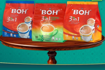 BOH Instant Tea Mix Series – Less Sugar | 3 Flavours -Original, Caramel ...