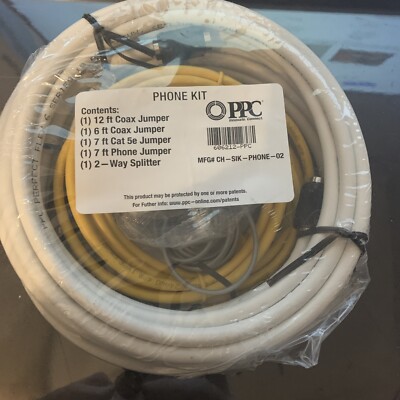 NEW OPPC CH-SIK-Phone-02 Coax Cable Kit *FREE SHIPPING* | eBay