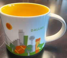 You Are Here – Dallas – Starbucks Mugs