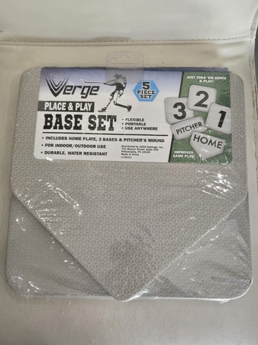 Place & Play Baseball Base Set Indoor Outdoor 1st 2nd 3rd Home Plate ...