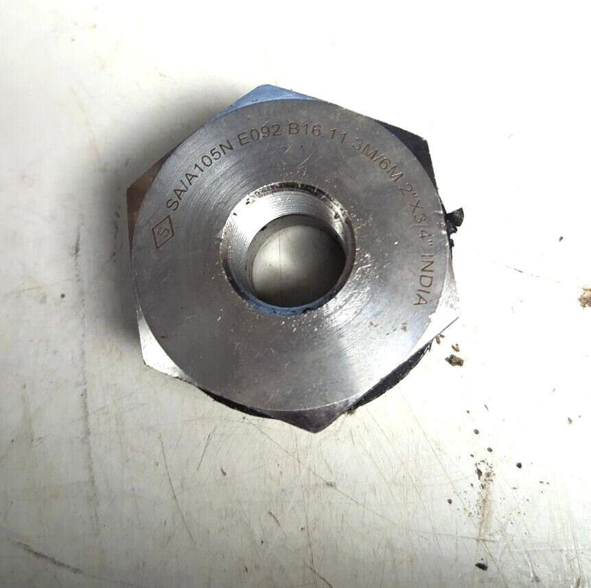 Hex Bushing SA/A105N E092 B16.11 3M/6M 2" x 3/4" | eBay
