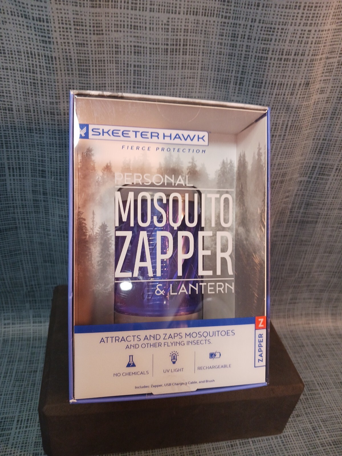 Skeeter Hawk Rechargeable Personal Mosquito Zapper With LED Lantern Ske ...