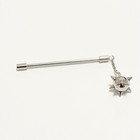 FLAIL BALL INDUSTRIAL BARBELL Surgical Steel 14g 30, 32, 34, 36, 38 ...