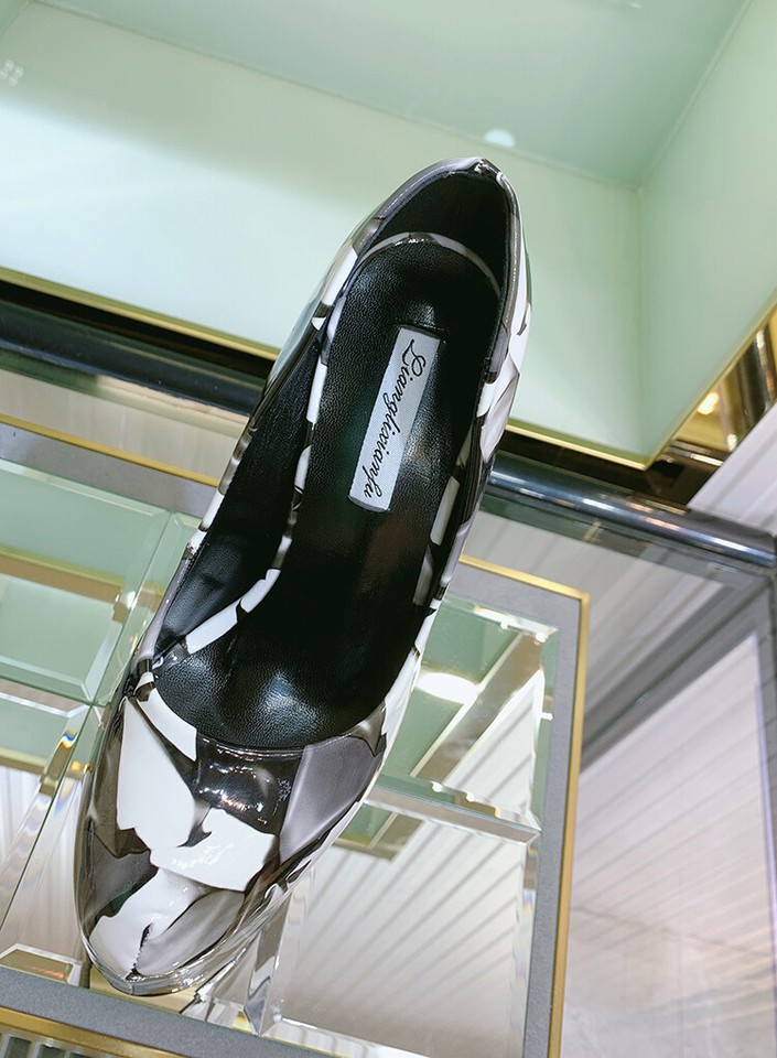 Glamous Colorful 22 cm Super High Pumps Drag Queen Heels Platform Trans ...