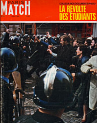 Paris Match n° 997 du 18 mai 1968 - La révolte des étudiants de Mai 68 ...