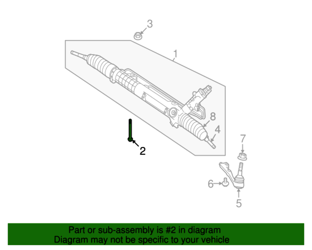 BMW 32106773068 Genuine OEM Gear ASSY Mount Bolt for sale online | eBay