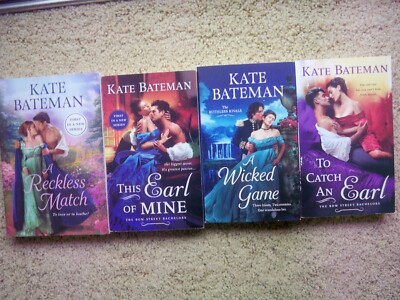 KATE BATEMAN ( 4PB) WICKED GAME +RECKLESS MATCH+CATCH EARL +THIS EARL OF MINE | eBay