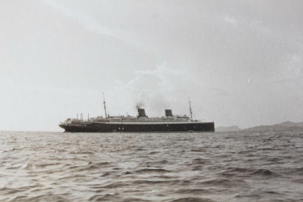 NORTH GERMAN LLOYD SS COLUMBUS 1938 5X OCEAN LINER ORIGINAL PHOTOGRAPHS ...