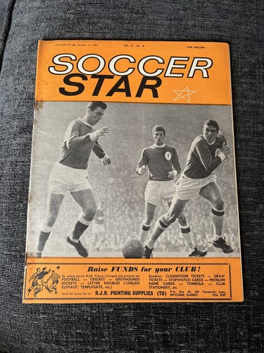 Soccer Star Magazine - 15 Jan 1965 - Brighton and Hove Albion team ...