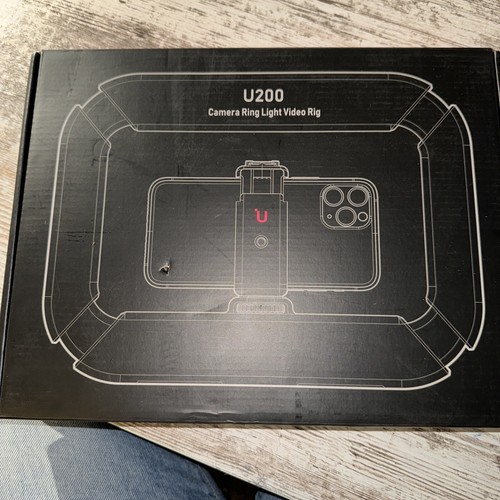 Smartphone Video Rig U200 Handheld LED Ring Light Selfie Light Phone ...