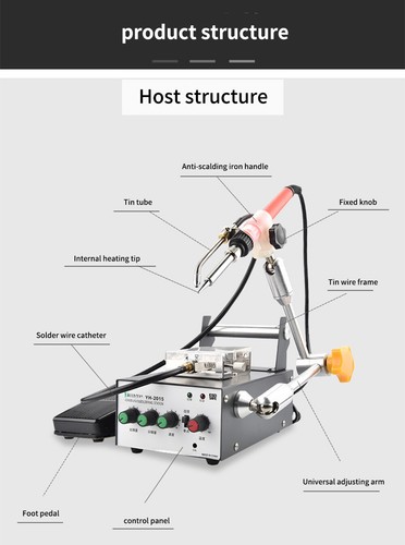 Foot-operated Automatic Electronic Repair Soldering Spot Welding ...