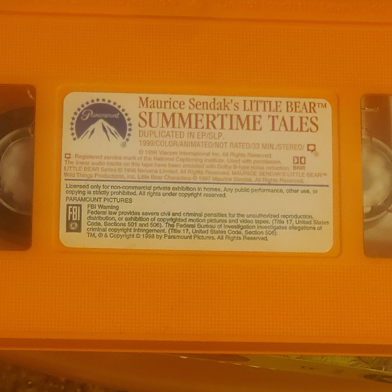 Little Bear LITTLE BEAR Summertime Tales EDUCATIONAL NICK JR PBS RETRO ...