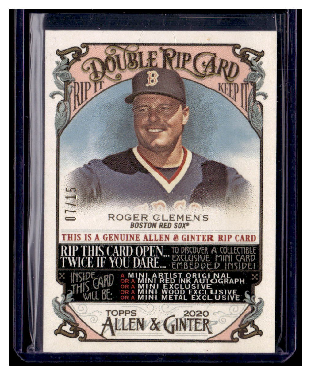 2020 Topps Allen & Ginter Double Rip Cards #DRIP21 Pedro Martinez ...