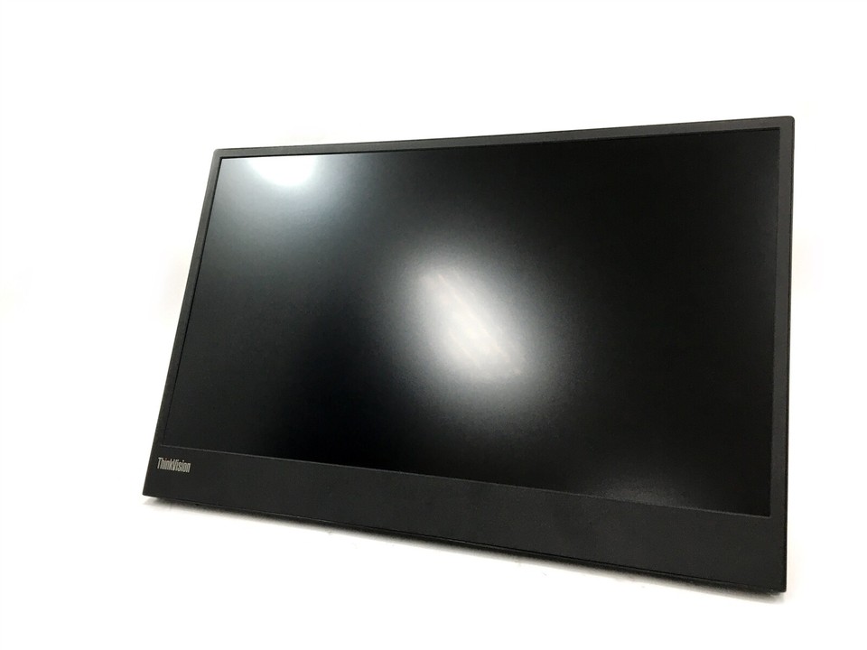 Lenovo ThinkVision M15 15.6” FHD WLED LCD Mobile Monitor Portable 62CA ...